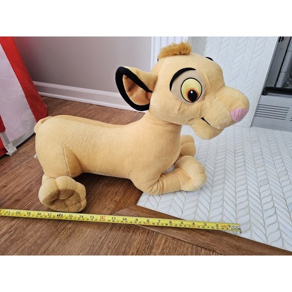 Disney | Toys | Vintage Disney Lion King Jumbo Simba Plush Toy Stuffed ...